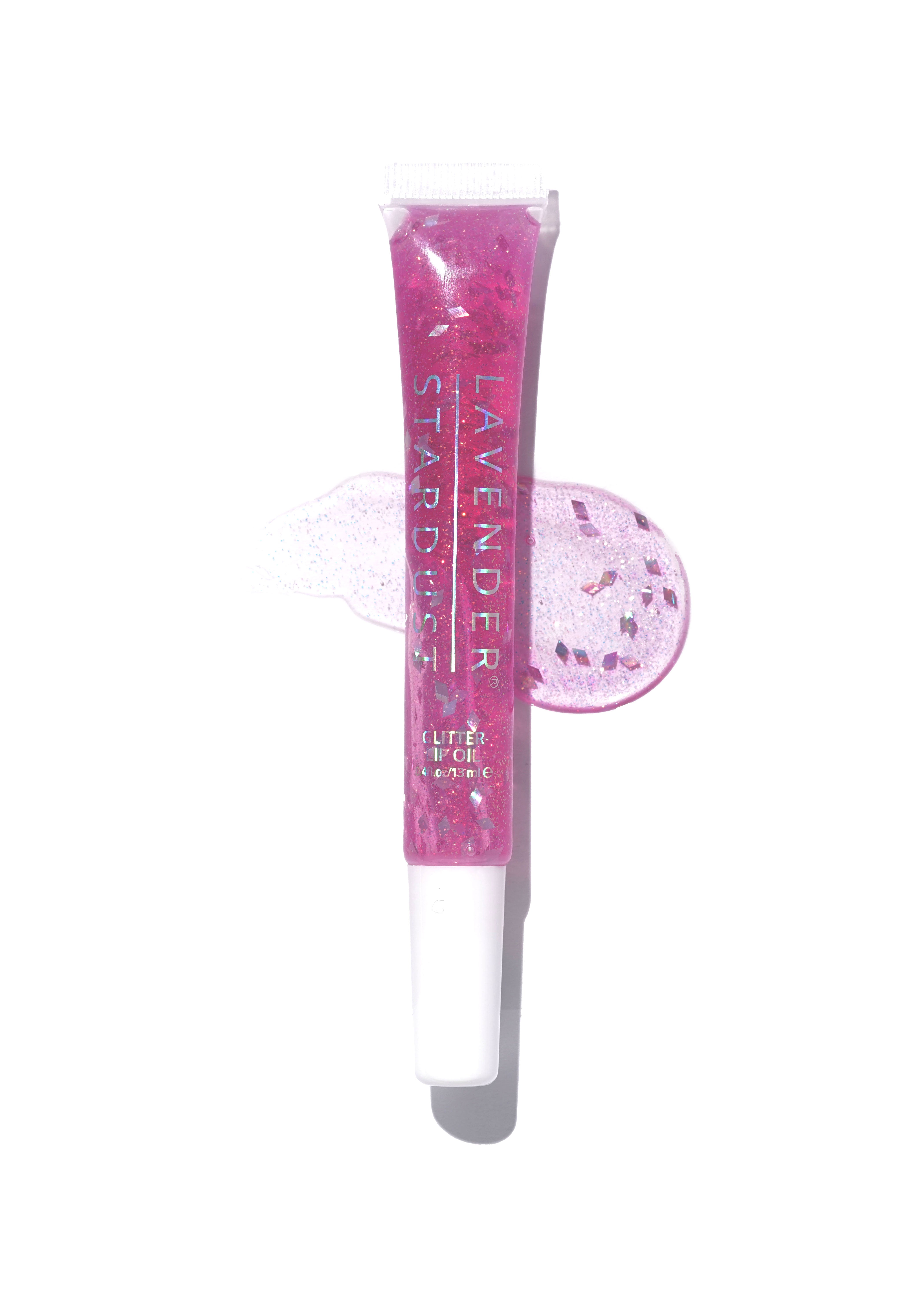 Glitter Lip Oil Cosmic Crush – Lavender Stardust